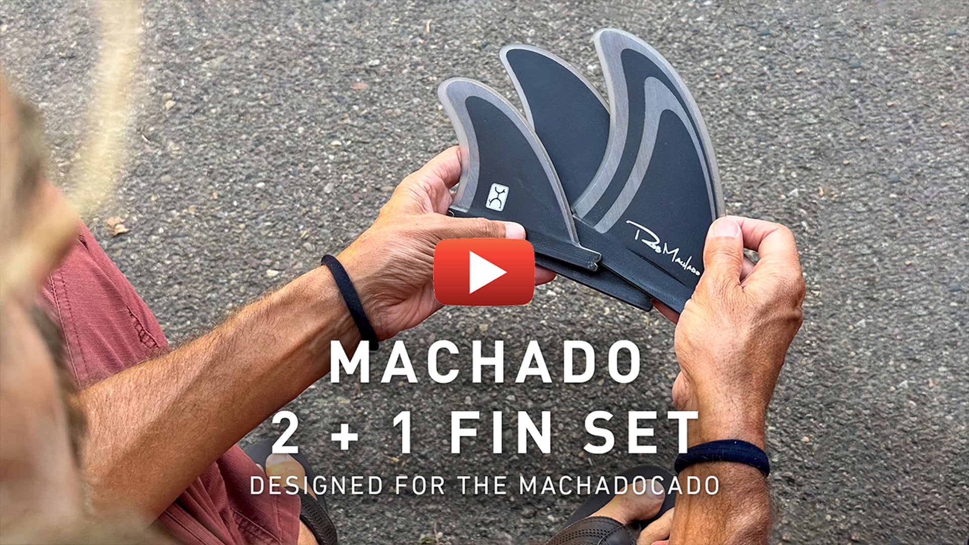 Introducing the Machado 2 + 1 Fin Set | Shop in Europe